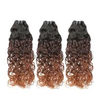 China Remy Human Hair Water Wave Bundles #T1B/4/30 Brazilian Sew In Weave 14-28 Inch 3 Bundles Set for sale