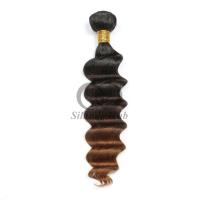 China Loose Deep Wave Remy Human Hair Bundles 14-28 Inch Brazilian Sew In Weave 3 Bundles Set for sale