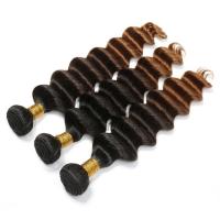 China Loose Deep Wave Remy Human Hair Bundles 14-28 Inch Brazilian Sew In Weave 3 Bundles Set for sale