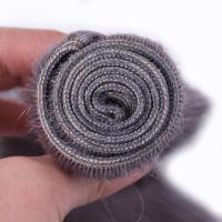 China Grey Body Wave Remy Human Hair Bundles 10-28 Inch Sew In Weave Brazilian 3 Bundles Set for sale