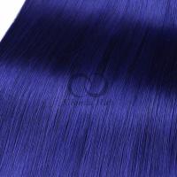 China Blue Straight Remy Human Hair Bundles Sew In Weave 10-28 Inch Brazilian Bundle Deals for sale