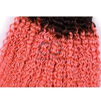 China Remy Human Hair Bundles Kinky Curly Brazilian Weave 10-28 Inch 3 Bundles Set for sale