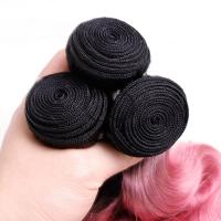 China T1B Pink Body Wave Remy Human Hair Bundles 10-28 Inch Brazilian Sew In Weave 3 Bundles for sale