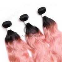 China Remy Human Hair Bundles Natural Wave Brazilian Weave 10-28 Inch Double Wefted for sale