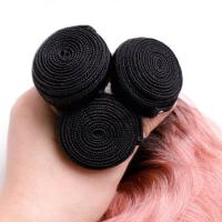 China Remy Human Hair Bundles Natural Wave Brazilian Weave 10-28 Inch Double Wefted for sale