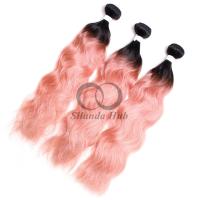 China Remy Human Hair Bundles Natural Wave Brazilian Weave 10-28 Inch Double Wefted for sale