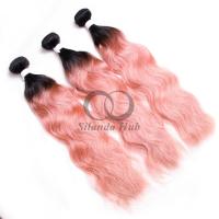 China Remy Human Hair Bundles Natural Wave Brazilian Weave 10-28 Inch Double Wefted for sale