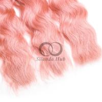 China Remy Human Hair Bundles Natural Wave Brazilian Weave 10-28 Inch Double Wefted for sale