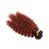 China T1B Ginger Deep Wave Remy Human Hair Bundles 3 Bundles Per Set 10 to 28 Inch Brazilian Sew In Weave for sale