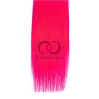 China Straight Remy Human Hair Bundles #T1B Pink Brazilian Weave 10-28 Inch 3 Bundles for sale