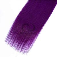 China Straight Remy Human Hair Bundles Sew In Weave Brazilian #T1B Purple 10-28 Inch 3 Bundles for sale