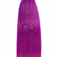 China T1B Purple Straight Remy Human Hair Bundles 3 Bundles Per Set 10 to 28 Inch Brazilian Weave for sale