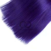 China T1B Purple Straight Remy Human Hair Bundles 10-28 Inch Brazilian Sew In Weave 3 Bundles for sale