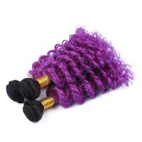 China Remy Human Hair Deep Wave Bundles 10-28 Inch Brazilian Sew In Weave 3 Bundles Per Set for sale