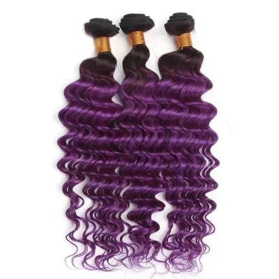 China Remy Human Hair Deep Wave Bundles 10-28 Inch Brazilian Sew In Weave 3 Bundles Per Set for sale