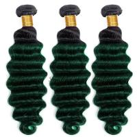 China Remy Human Hair Loose Deep Wave Bundles Brazilian Weave 10-28 Inch 3 Bundles for sale