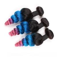 China Loose Wave Remy Human Hair Bundles 14-28 Inch Brazilian Weave 3 Bundles Per Set for sale