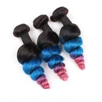 China Loose Wave Remy Human Hair Bundles 14-28 Inch Brazilian Weave 3 Bundles Per Set for sale