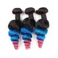 China Loose Wave Remy Human Hair Bundles 14-28 Inch Brazilian Weave 3 Bundles Per Set for sale