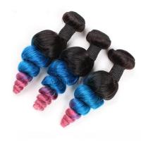 China Loose Wave Remy Human Hair Bundles 14-28 Inch Brazilian Weave 3 Bundles Per Set for sale