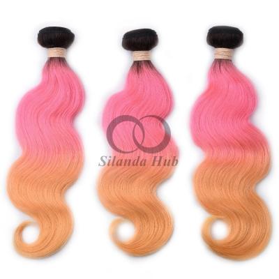 China Body Wave Remy Human Hair Bundles 14-28 Inch Brazilian Sew In Weave 3 Bundles Set for sale