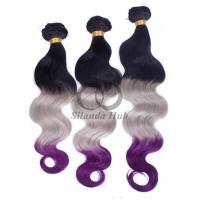 China Body Wave Remy Human Hair Bundles 14-28 Inch Brazilian Sew In Weave 3 Bundles Set for sale