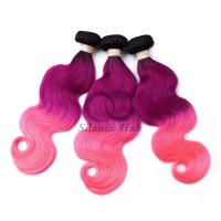 China Remy Human Hair Body Wave Bundles 14-28 Inch Brazilian Weave Sew In 3 Bundles for sale