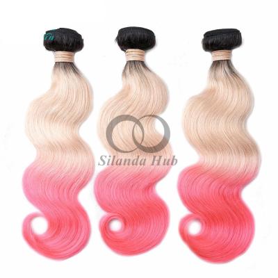 China Body Wave Remy Human Hair Bundles 14-28 Inch Brazilian Sew In Weave 3 Bundles Per Set for sale