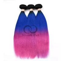 China Straight Remy Human Hair Bundles 14-28 Inch Brazilian Sew In Weave 3 Bundles Per Set for sale