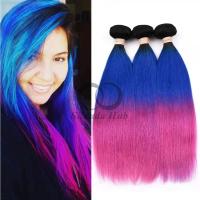 China Straight Remy Human Hair Bundles 14-28 Inch Brazilian Sew In Weave 3 Bundles Per Set for sale