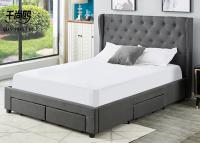 China Soft double queen size 4 Drawer Storage Bed Frame 137*203cm 183*203cm for sale