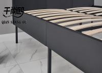 China Customized Fabric Upholstered Platform Bed Frame , Wall Platform Bed for sale