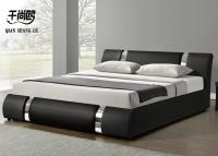 China Decoration PU Soft Upholstered Storage Platform Bed European style for sale