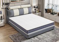China Breathable Linen Soft Comfortable Bed , Extra Large Upholstered Bed With Pillows for sale