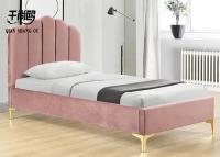 China Unique bedside design tufted bedroom upholstered bed Double-King for sale