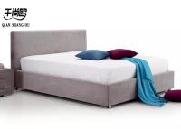 China Modern classic linen platform bedroom soft bed bed for sale
