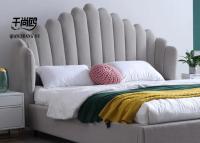 China Linen Bedroom King Size Upholstered Beds Breathable Super Soft for sale