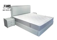 China Soft Leather Classic Upholstered Platform Bed Simple Convenient for sale