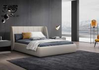 China Hotel Upholstered Queen Size Platform Bed , Modern Luxury Tatami Storage Bed for sale