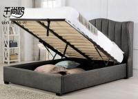 China Button Tufted Upholstered Storage Platform Bed Premium for Home Furnishings for sale