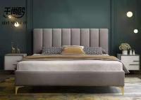 China Luxury Double King Size Upholstered Beds 160*200cm 140*200cm for sale