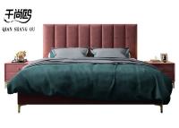 China Luxury Double King Size Upholstered Beds 160*200cm 140*200cm for sale