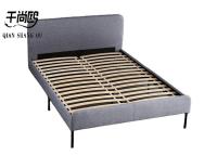China Fabric Upholstered Soft Platform Bed Modern Style 137*203cm 153*203cm for sale