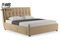 China Customized King Size Drawer Storage Bed 180*200cm With Pillow for sale