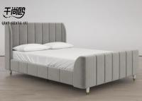 China Vitality Strong Soft Modern Luxurious Tufted Upholstered Bed for sale