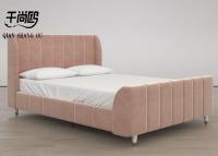 China Vitality Strong Soft Modern Luxurious Tufted Upholstered Bed for sale