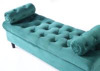 China Velvet Iron Pipe Fabric Sofa Stool Novel 1.6x2m for sale