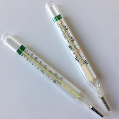 China Mercury-Free Glass Clinical Thermometer 35-42C CE ISO13485 FN-W for sale