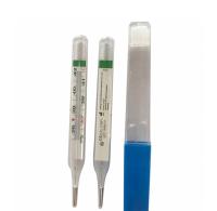 China Mercury-Free Glass Thermometer 120mm Oral Armpit Clinical 35-42C CE ISO13485 for sale