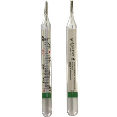 China FN-W CE ISO 13485 Mercury-Free Gallium Glass Thermometer 35C-42C 120mm for sale